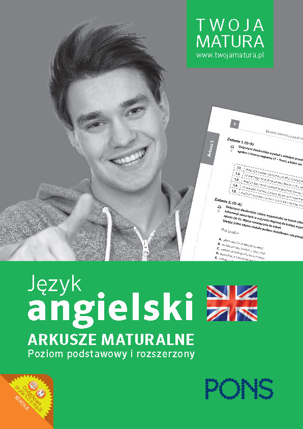 Język angielski. Arkusze maturalne. Poziom podstawowy i rozszerzony – kolekcja na Dzwonek.pl